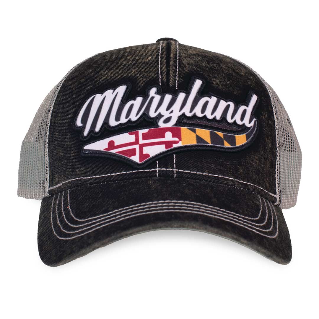 Flag Script Hat – Maryland My Maryland