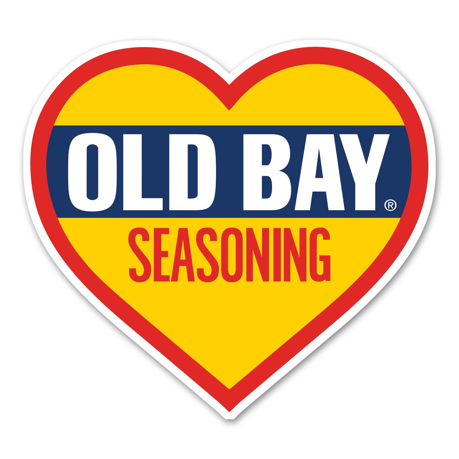 OLD BAY® - Logo Heart Magnet – Maryland My Maryland